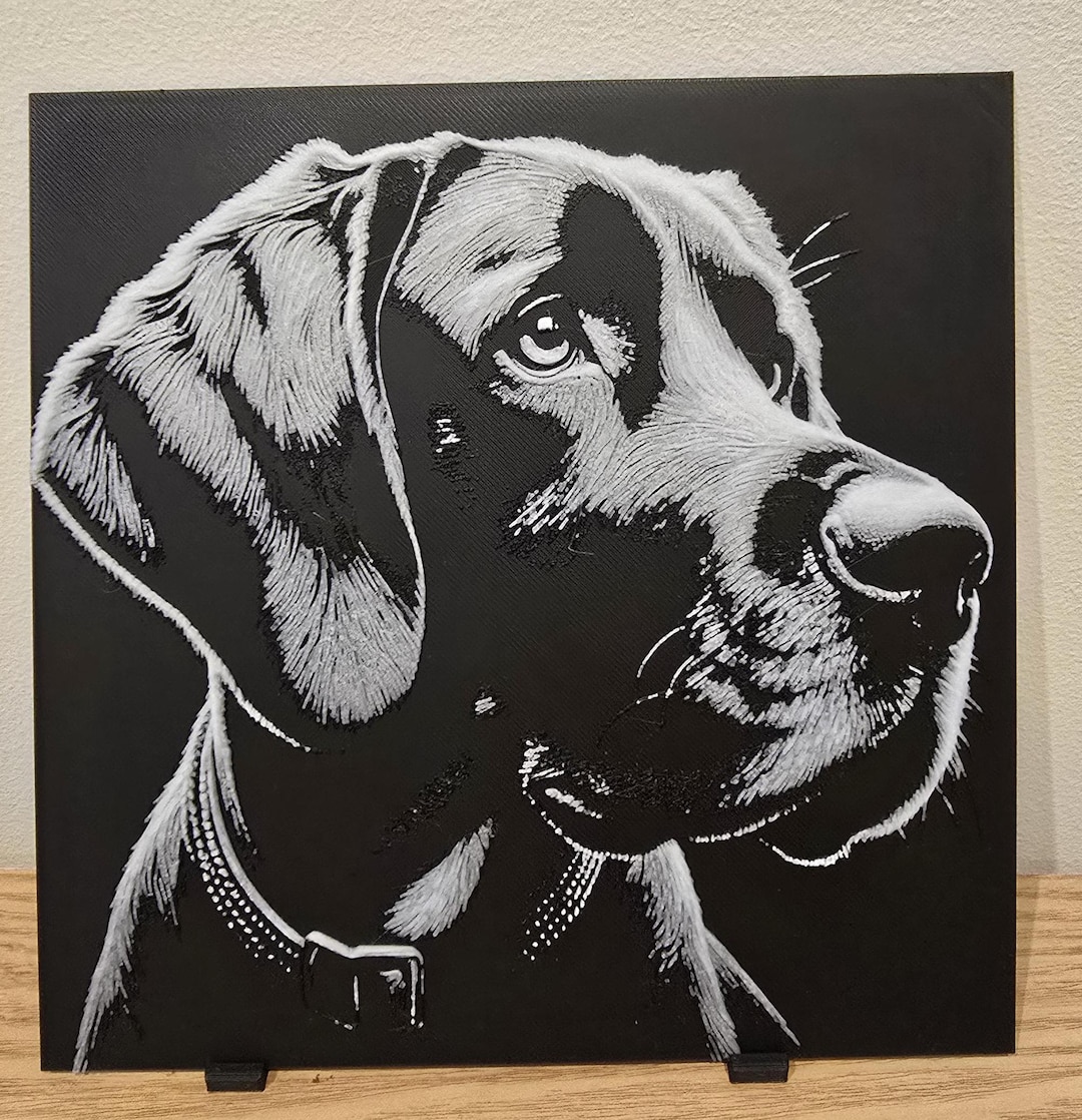 Labrador Puppy Hueforge, Mural, Decoration, Still Image, Pop Art ...