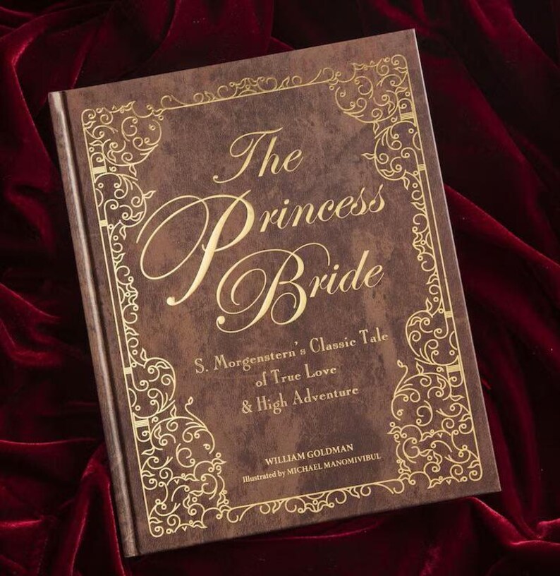 New, the Princess Bride by WILLIAM GOLDMAN - Collectible Brown & Gold ...
