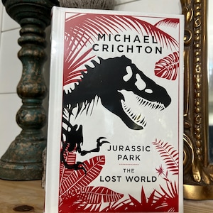 New, Sealed, Jurassic Park, the Lost World, Hardback Book Collectible Leather Bound, Gift ...