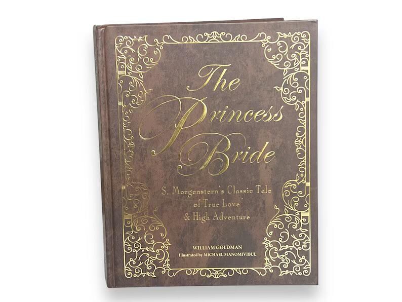New, the Princess Bride by WILLIAM GOLDMAN - Collectible Brown & Gold ...