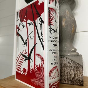 New, Sealed, Jurassic Park, the Lost World, Hardback Book - Collectible Leather Bound, Gift ...