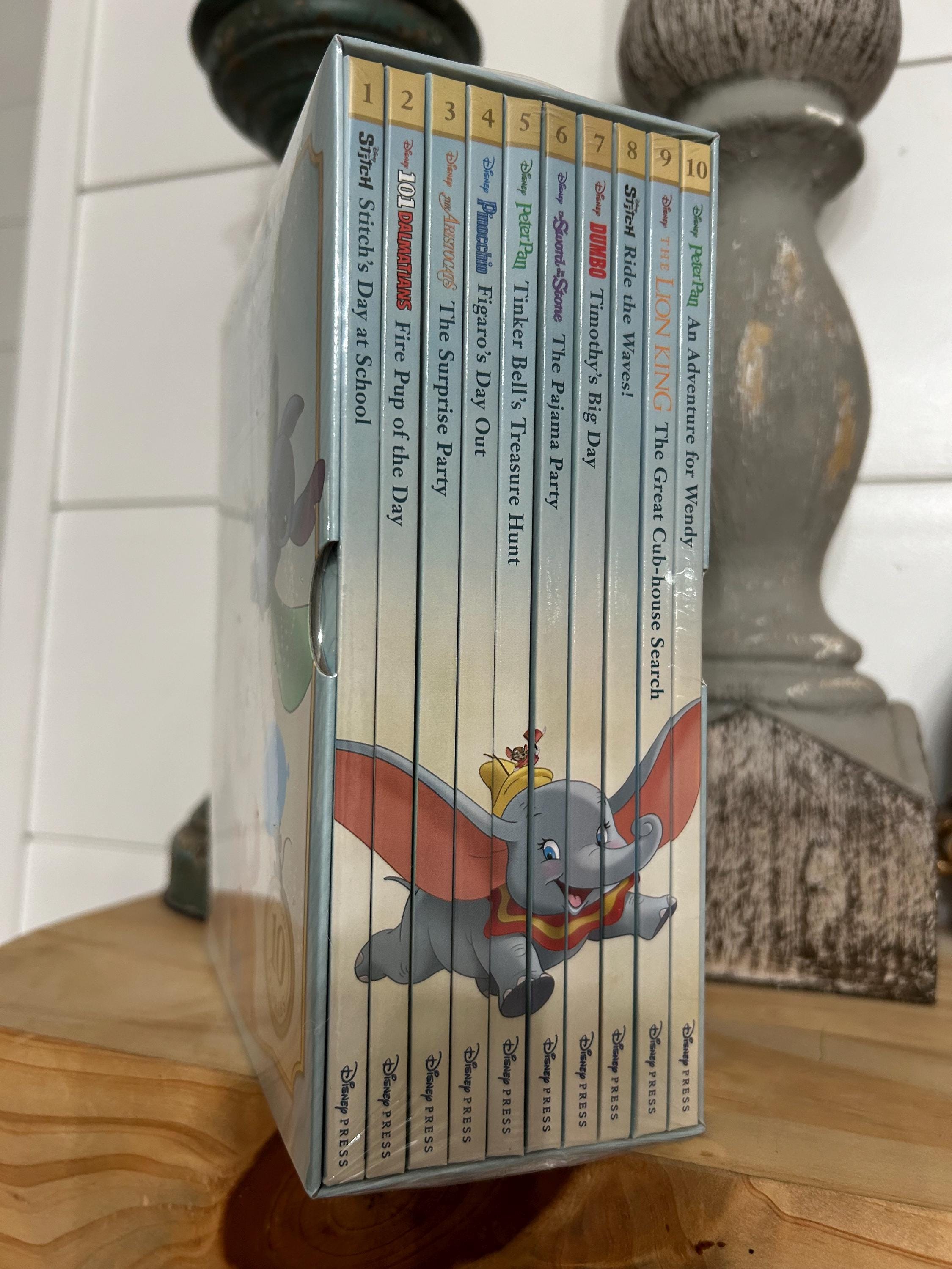 New, Disney’s CLASSIC LIBRARY SET of Ten Children’s Books; Stitch ...