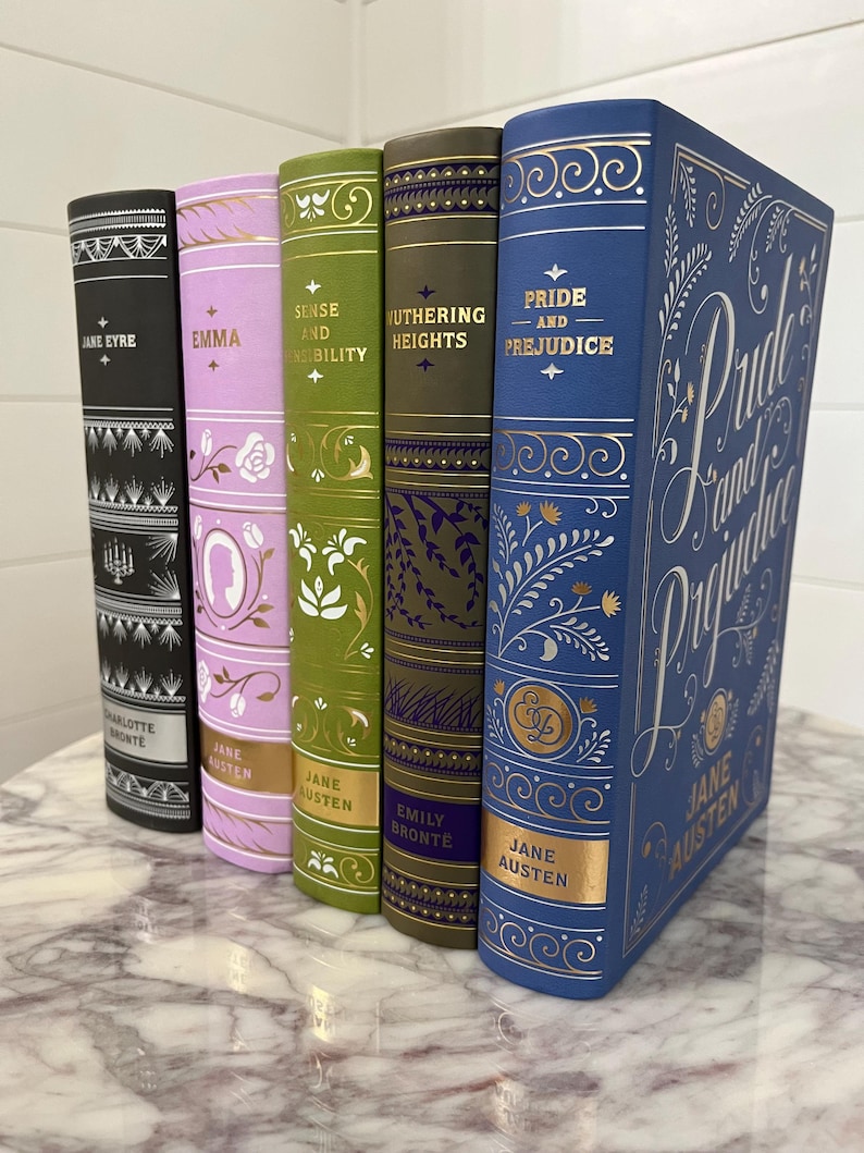 Exclusive 5 Book Set; Pride and Prejudice, Emma, Wuthering Heights ...