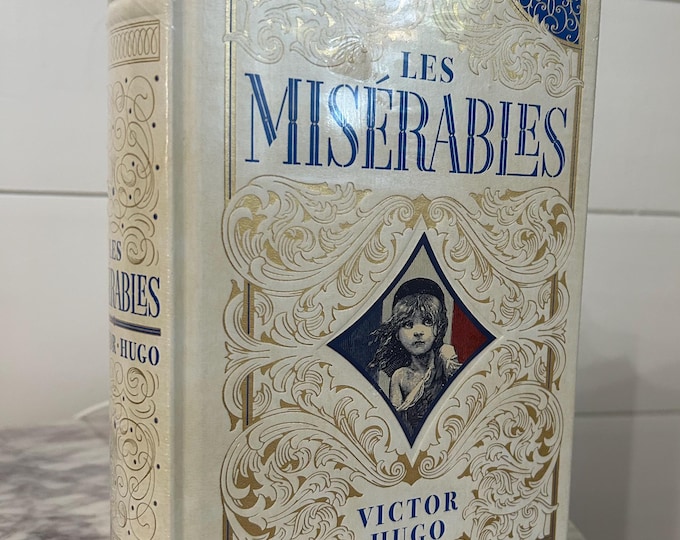 Les Miserablés by Victor Hugo Vintage Hardcover 1938 Novel Volumes 1-3 ...