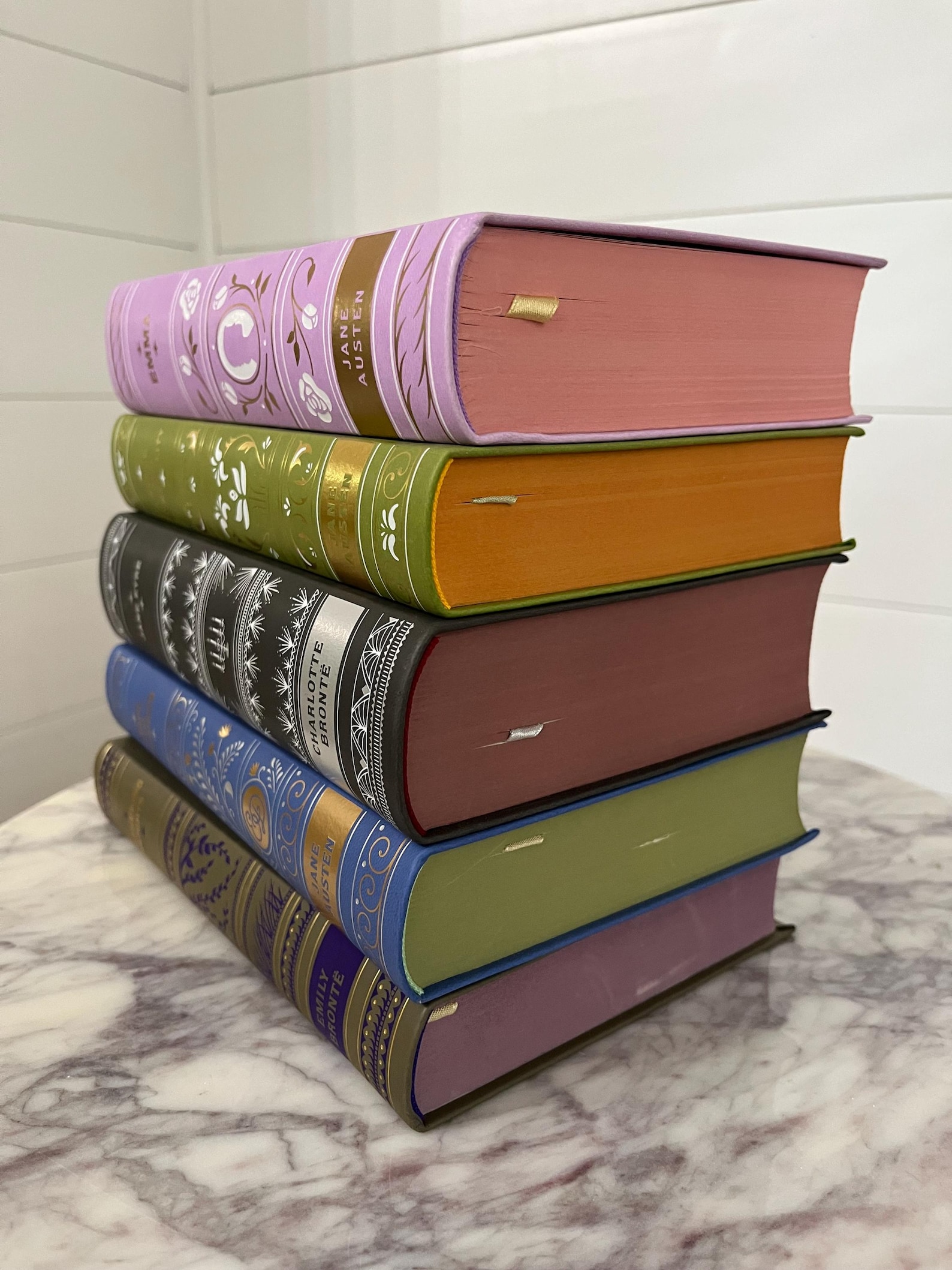 Exclusive 5 Book Set; Pride and Prejudice, Emma, Wuthering Heights ...