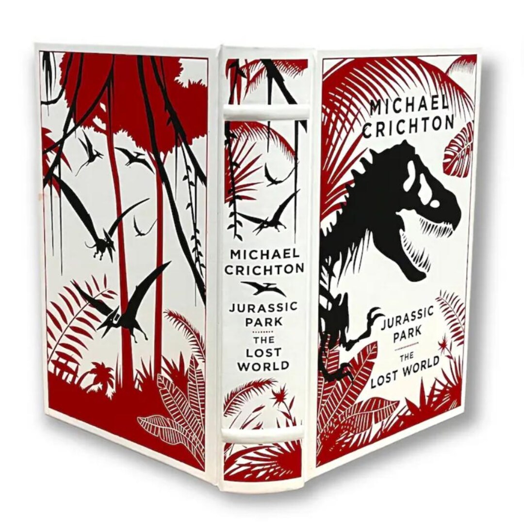 New, Sealed, Jurassic Park, the Lost World, Hardback Book - Collectible Leather Bound, Gift ...