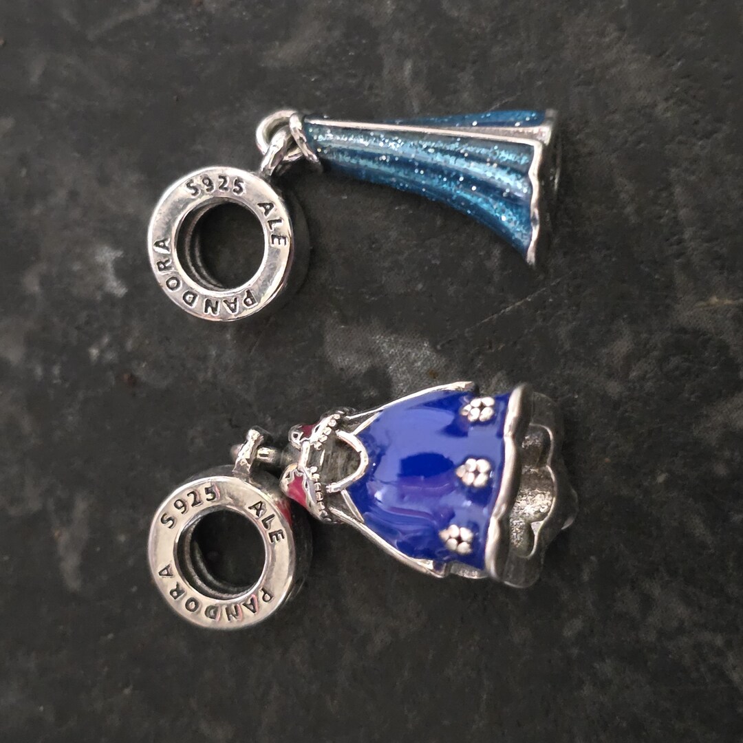 Elsa and Anna Frozen Sisters Disney Pandora Charms - Etsy