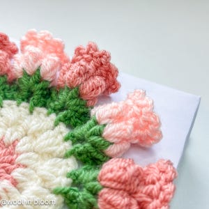 Bluebell Flower Crochet Coaster Pattern: DIY Floral Home Decor (video ...