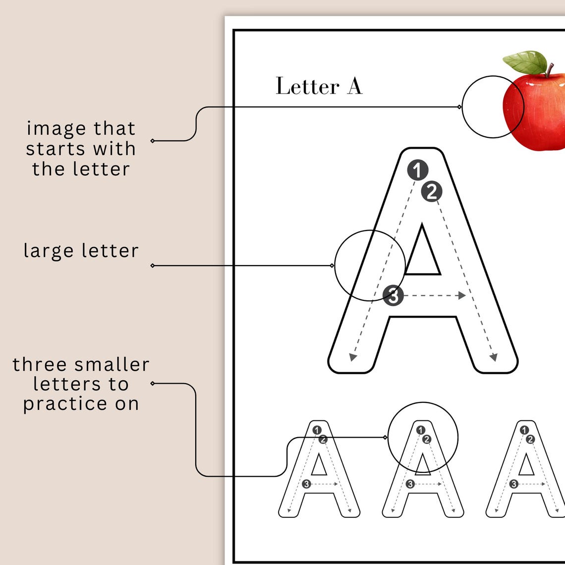 Alphabet Tracing Cards, A-Z Flash Cards, A-Z Tracing Cards, Letter ...