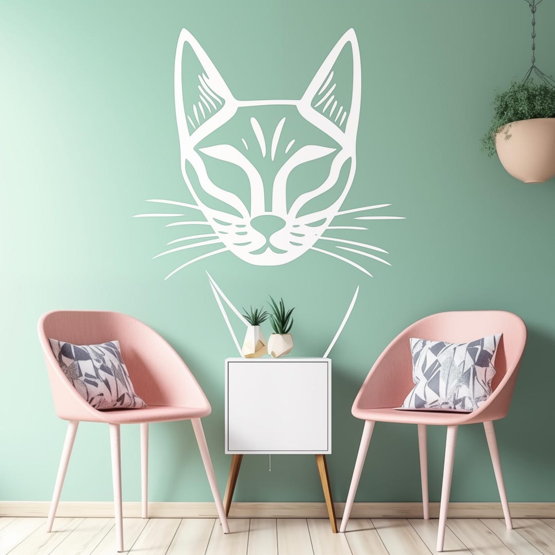 Cat Stencil ,animal Stencil ,wall Stencil ,decorative Stencil ,PDF ...