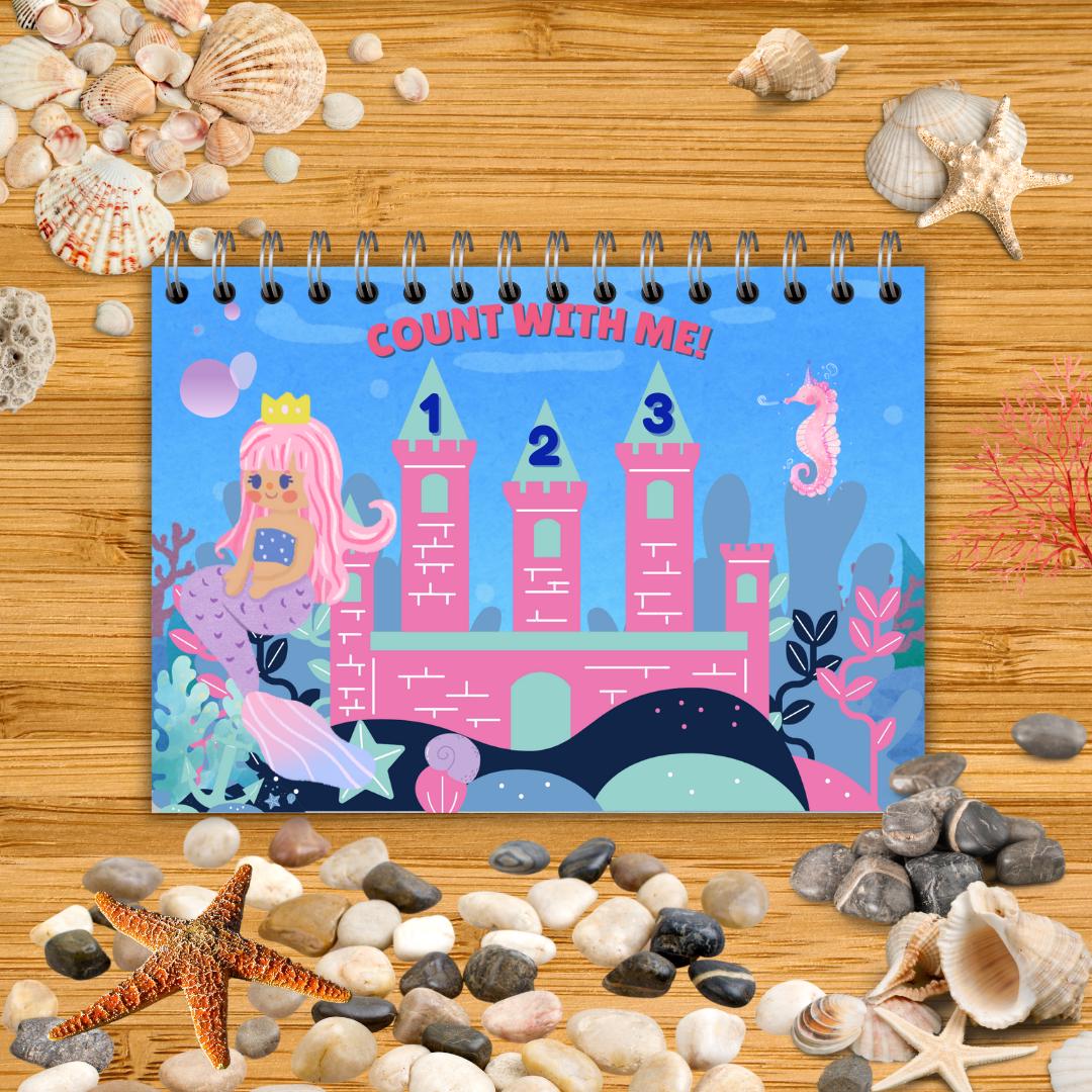 Ocean Sea Animals Busy Book for Toddlers Printable Learning Binder for ...