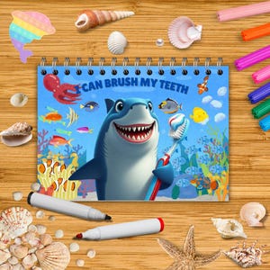 Ocean Sea Animals Busy Book for Toddlers Printable Learning Binder for ...