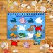 Ocean Sea Animals Busy Book for Toddlers Printable Learning Binder for ...