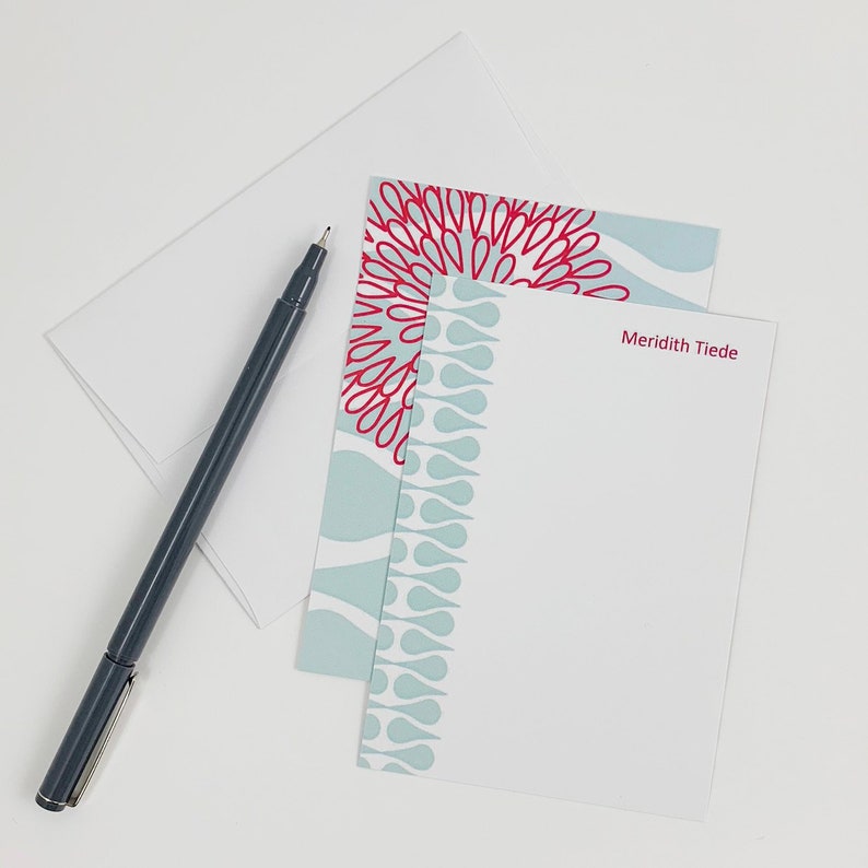 Personalized Notecards - Set of 8 - Heidi Notes - Etsy