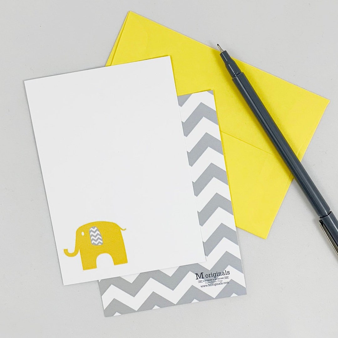 Personalized Note Cards Set of 8 Ellie Notes - Etsy