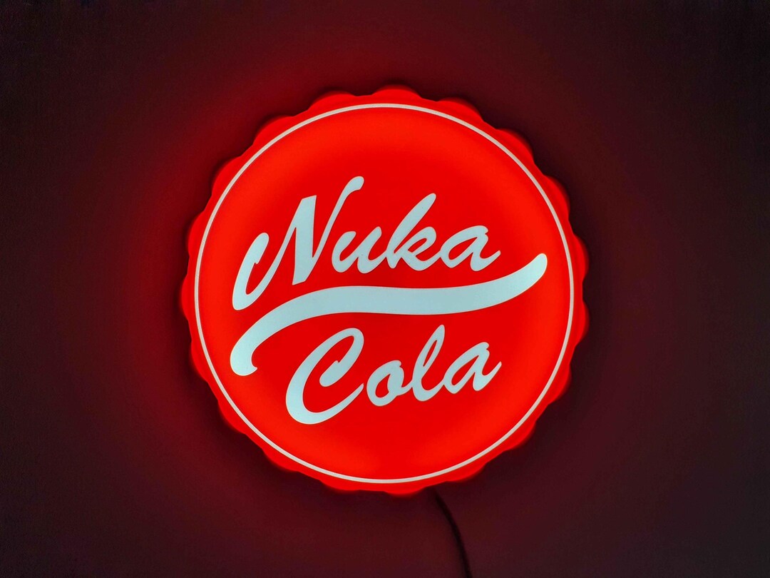 Nuka Cola Cap LED Light Box - Etsy