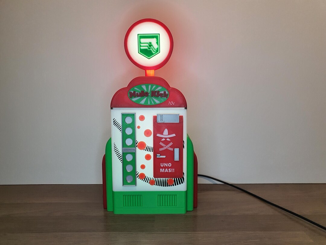 Mule Kick Zombies Perk Machine LED Desk Light - Etsy