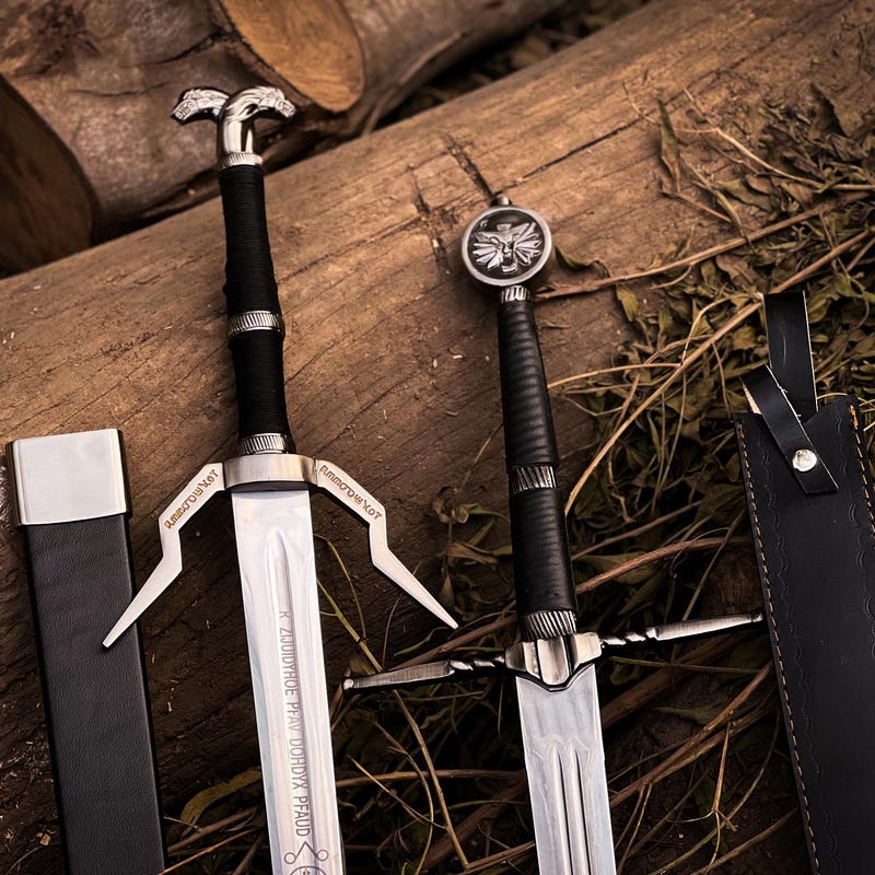 The Witcher Sword Wolf - Etsy
