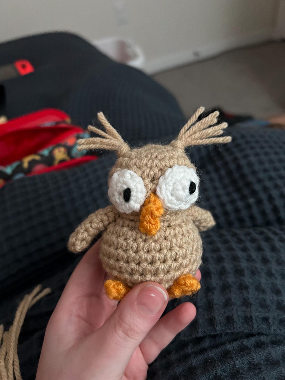 Little Owl Crochet Pattern Simple - Etsy