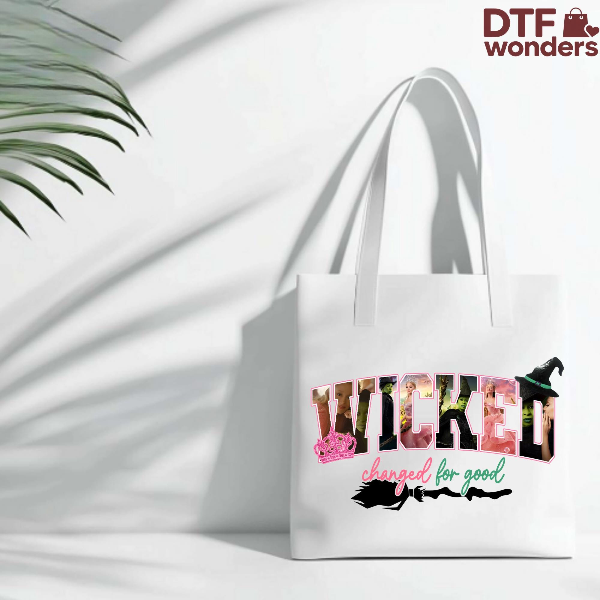 Wicked Changed for Good DTF Transfer: Ready for Press - Etsy