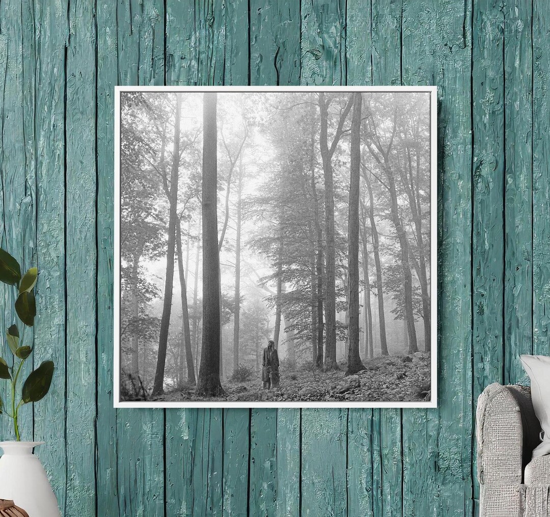 Folklore Taylor Swift Album Cover Canvas, Taylor Swift Poster, Folklore ...