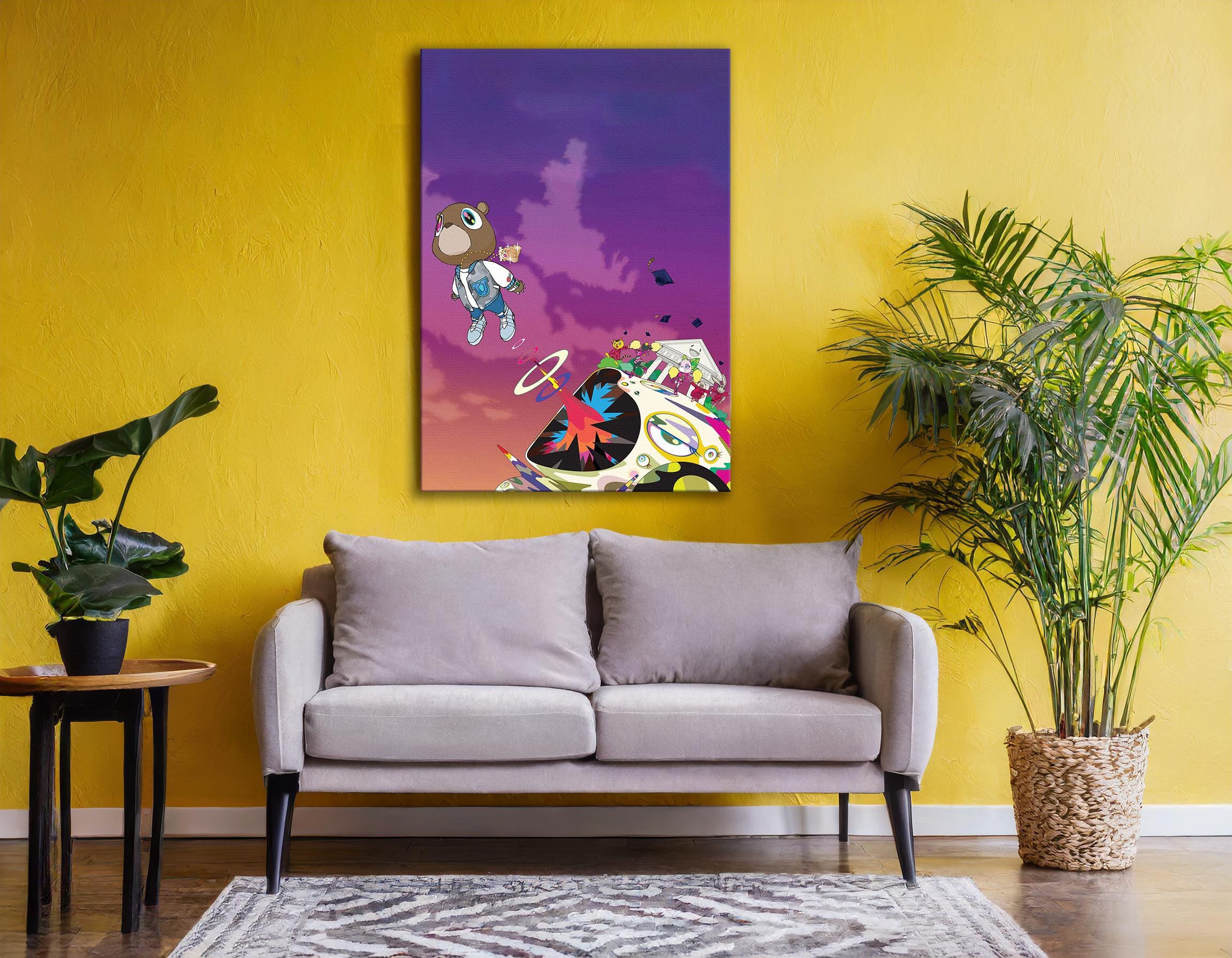 Graduation Album Cover Canvas: Rapper Graduation Album Print Stylish ...