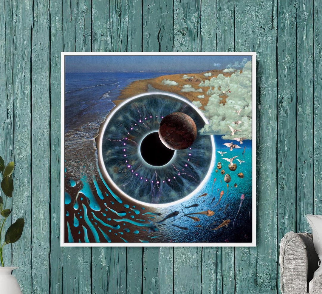 Pulse Pink Floyd Album Cover Canvas Print, Pink Floyd Poster, Pulse ...