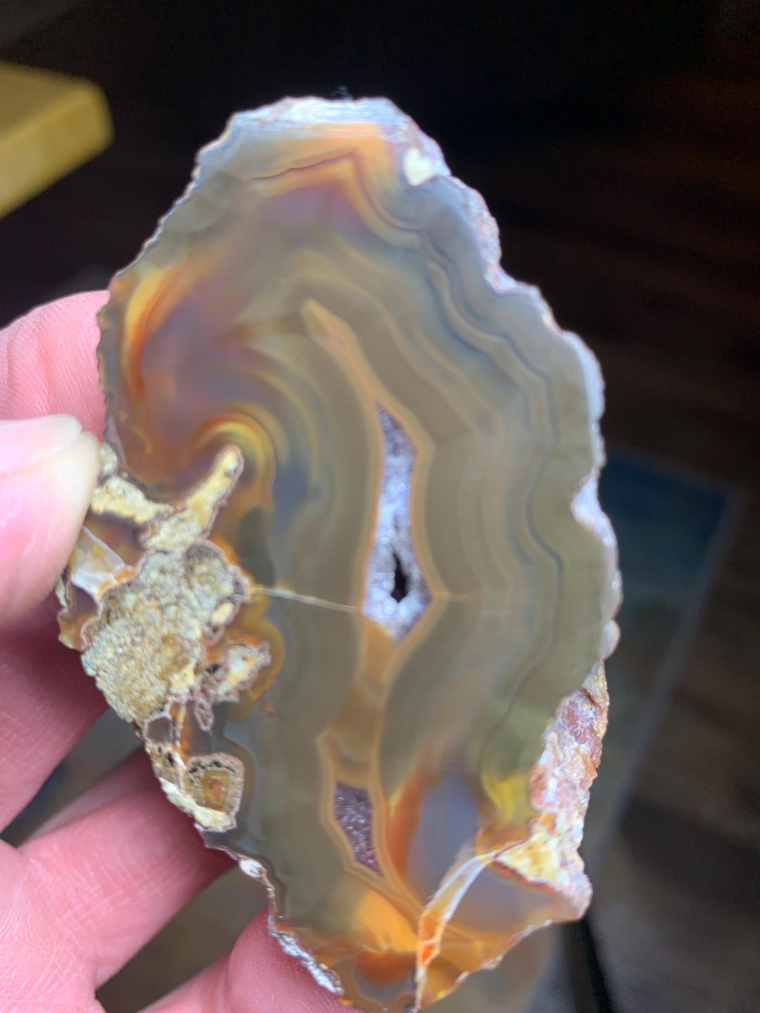 Condor Agate Face Polished - Etsy