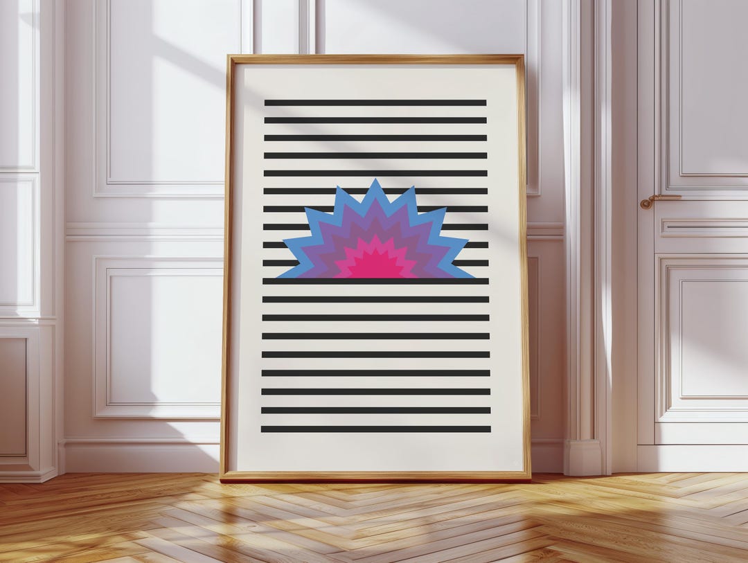 Minimalist Arcane Jinx Poster Digital Download Bauhaus Style, Abstract ...