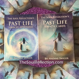 Past Life Oracle Deck Set With Travel Bag - Etsy
