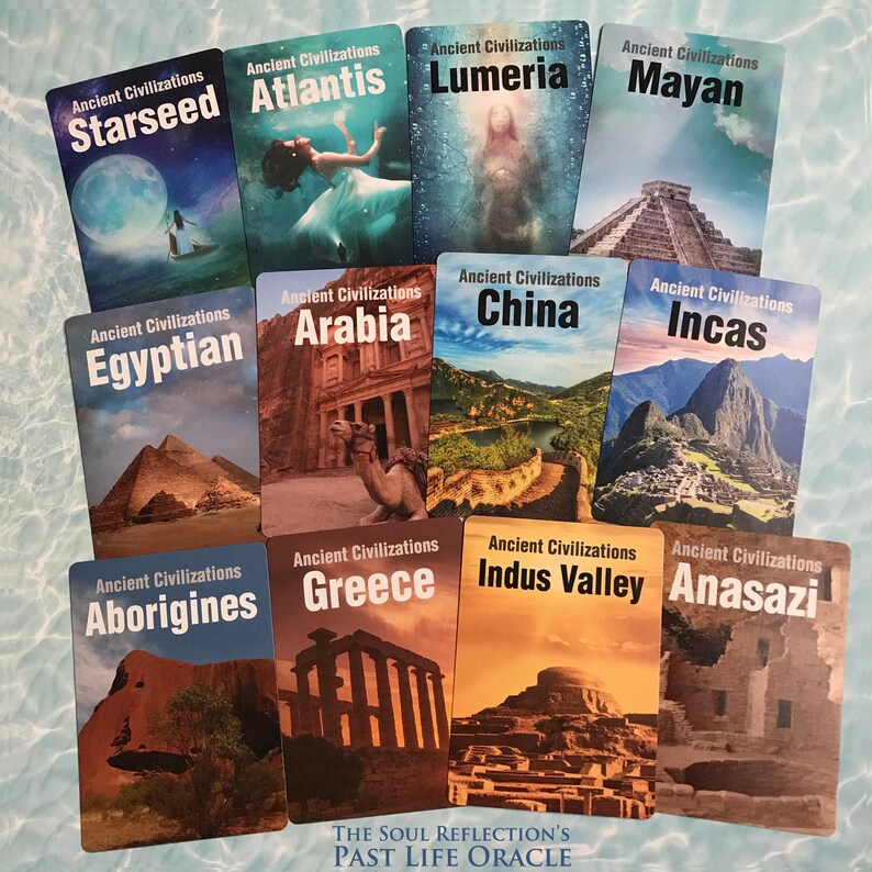 Past Life Oracle Deck From the Soul Reflection - Etsy