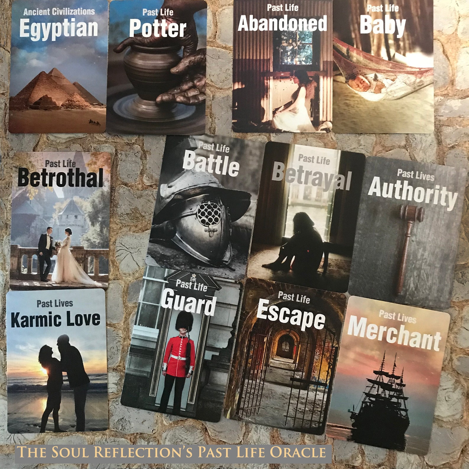 Past Life Oracle Deck From the Soul Reflection - Etsy