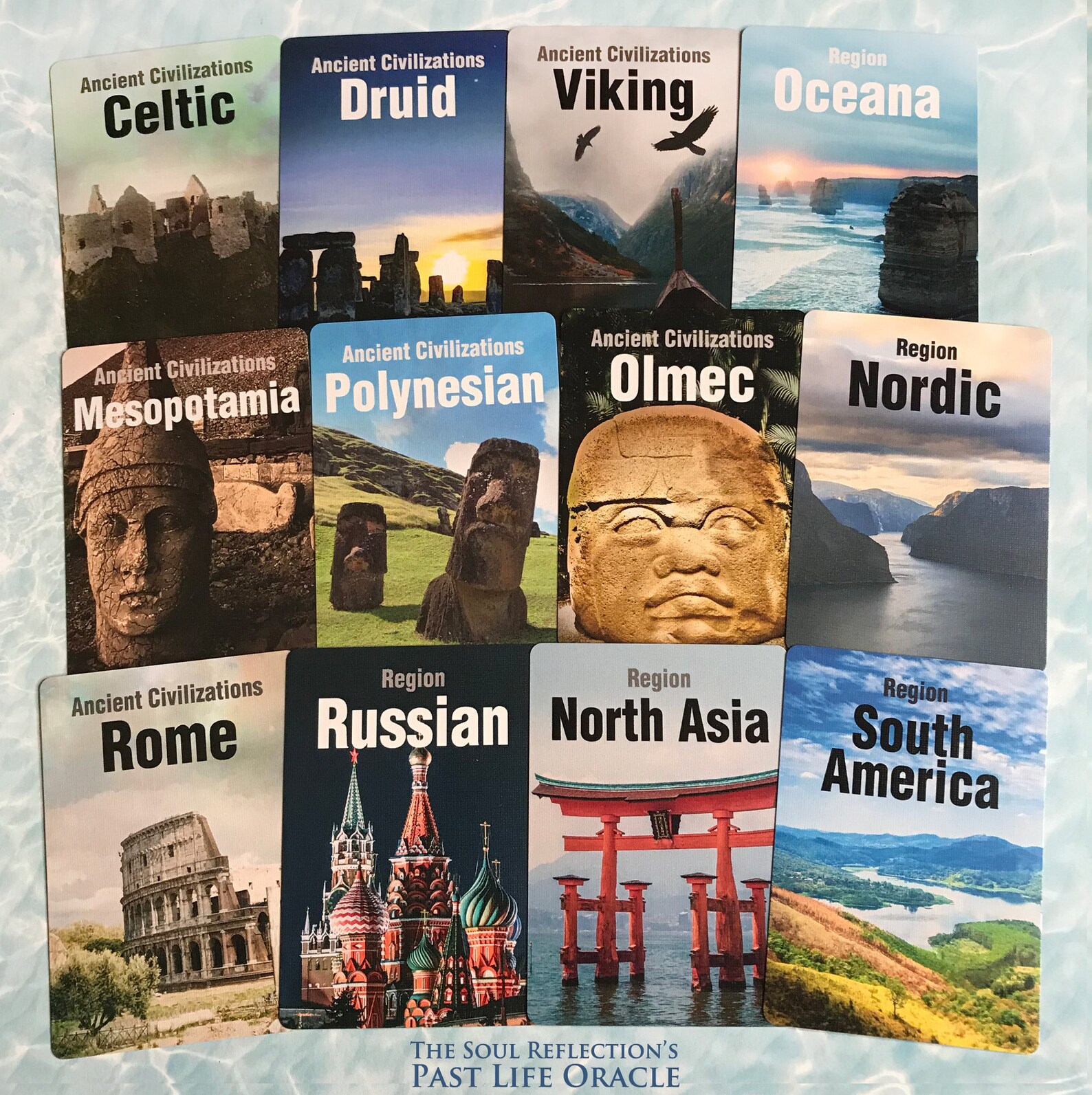 Past Life Oracle Deck From the Soul Reflection - Etsy