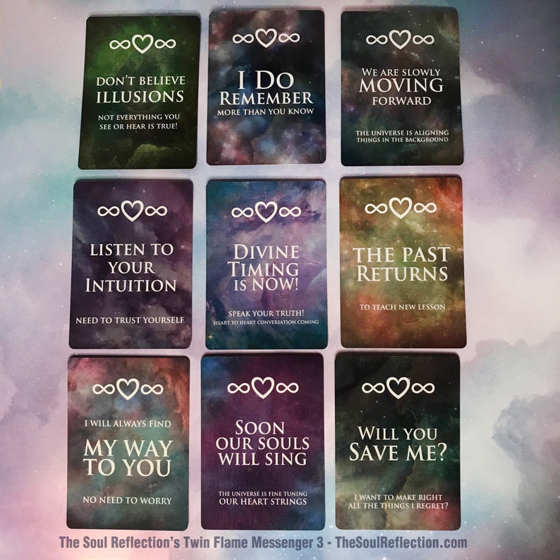 Twin Flame Messenger 3 - Messages Deck (part 3) From the Soul ...