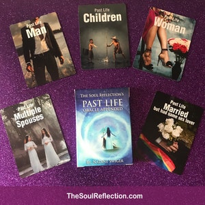 Past Life Oracle Deck Set With Travel Bag - Etsy