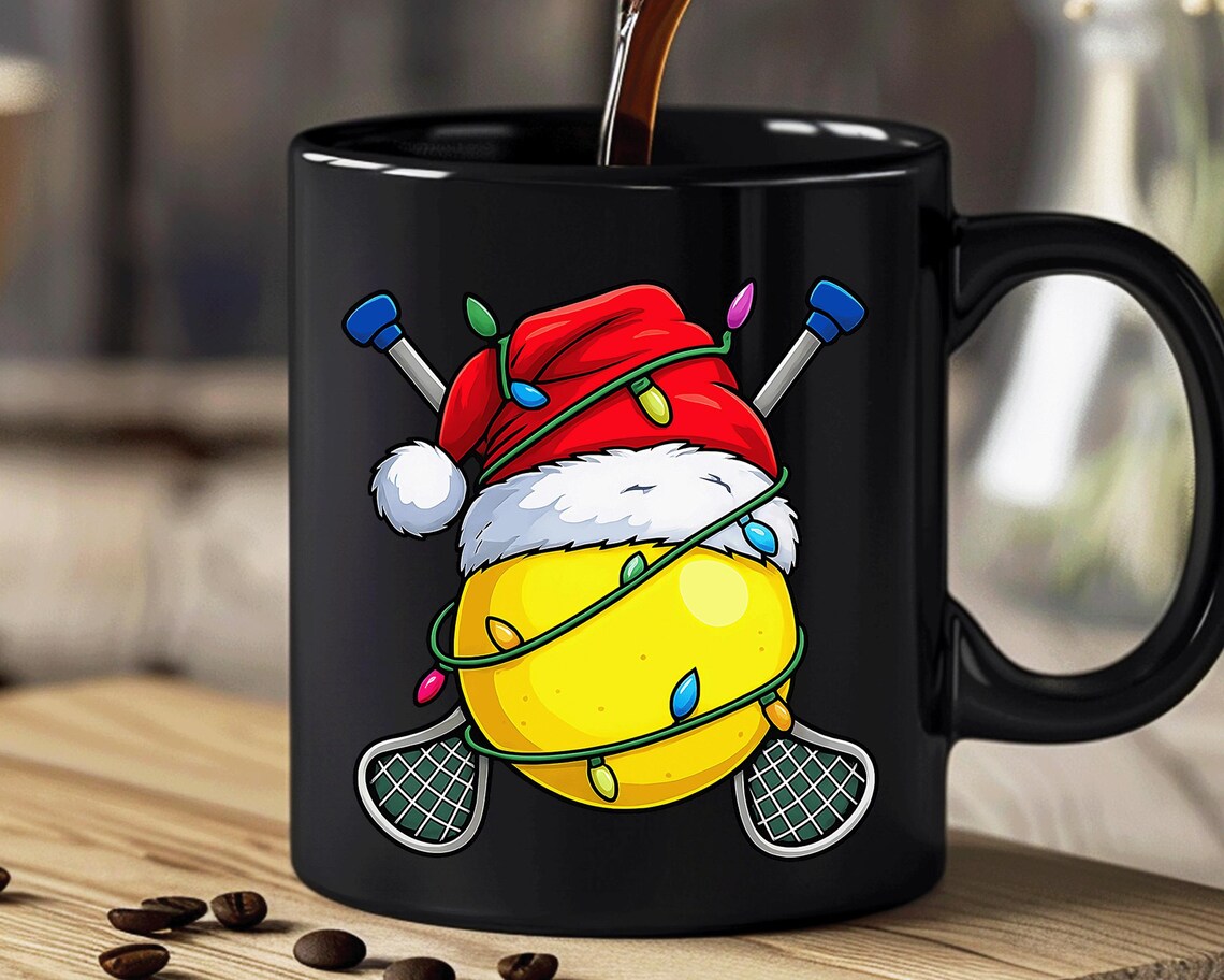 Christmas Lacrosse PNG, Santa Hat Png, Christmas Lights, Funny Sports ...