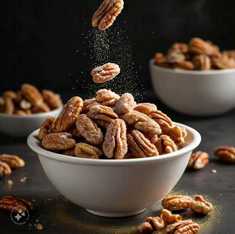Gourmet Pecan (4 Oz) - Candied, Spiced Candied, Honey Roasted, and ...