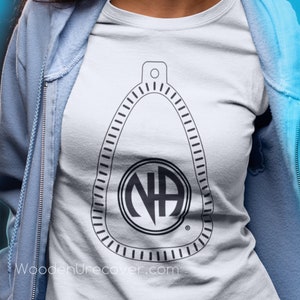 NA Key Fob T-shirt, Narcotics Anonymous Key Tag Tee Shirt for Men and ...