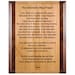 The 11th Step Prayer Deluxe Plaque - Custom Laser Engraved Eleventh ...