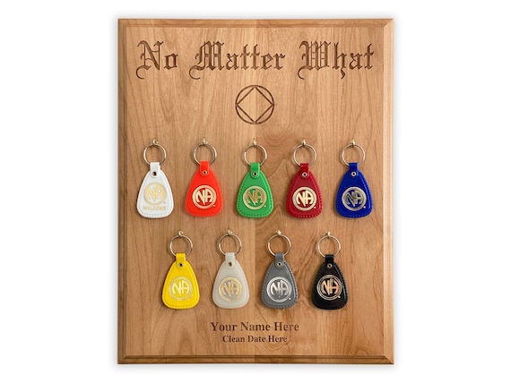 Narcotics Anonymous Key Fob Display Personalized No Matter - Etsy