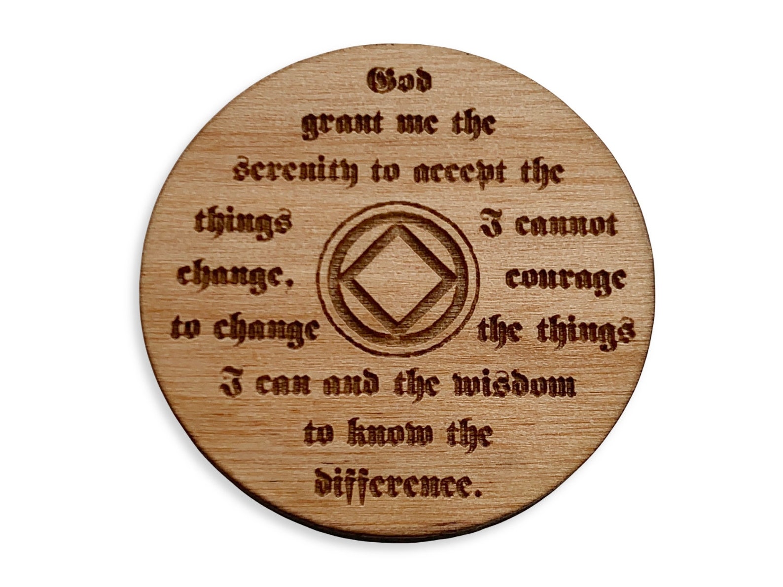 Personalized NA Month Chip Wooden Narcotics Anonymous Tokens - Etsy