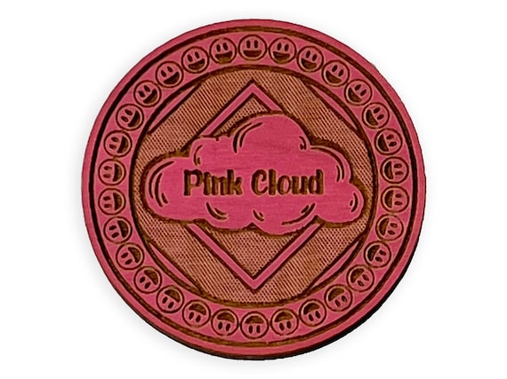 Pink Cloud Chips NA Narcotics Anonymous Pink Cloud Token | Etsy UK
