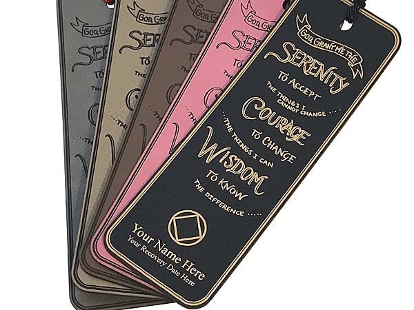 Personalized NA Bookmark Narcotics Anonymous Basic Text | Etsy