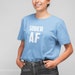 Sober AF T-shirt for Men and Woman in AA, Sobriety Clothing, Cool Swag ...
