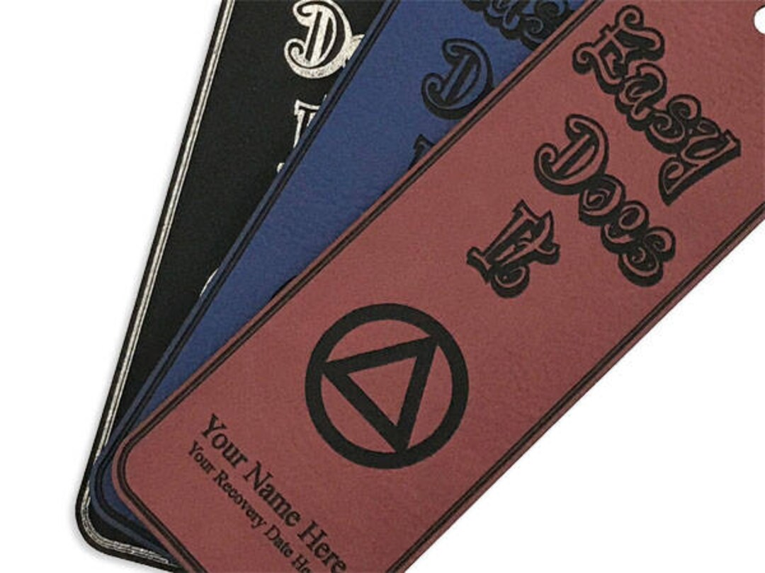 Personalized Easy Does It Bookmark - AA Big Book Book-marks ...