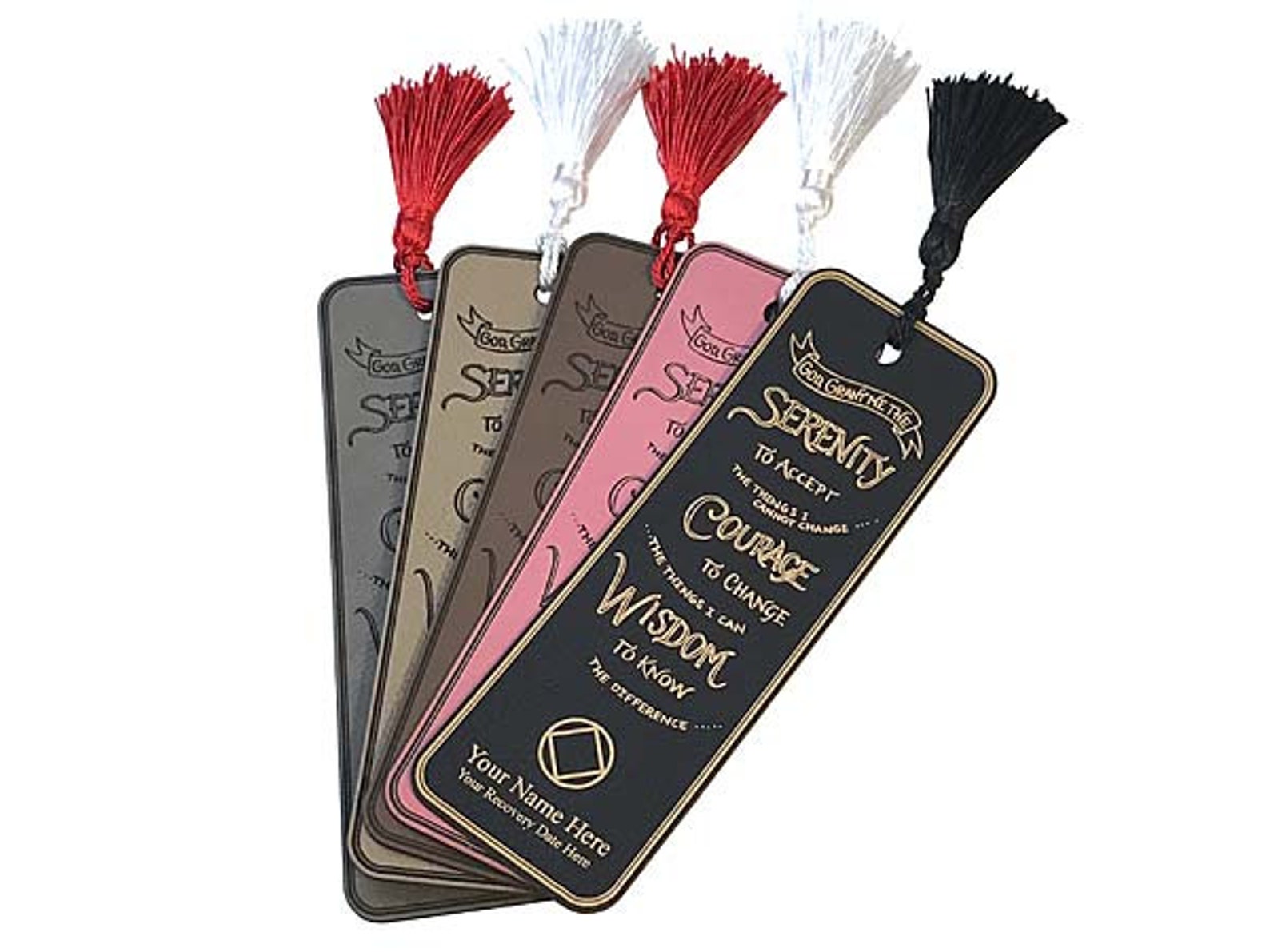 Personalized NA Bookmark Narcotics Anonymous Basic Text - Etsy