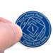 Personalized NA Anniversary Token, Anodized Aluminum Narcotics ...