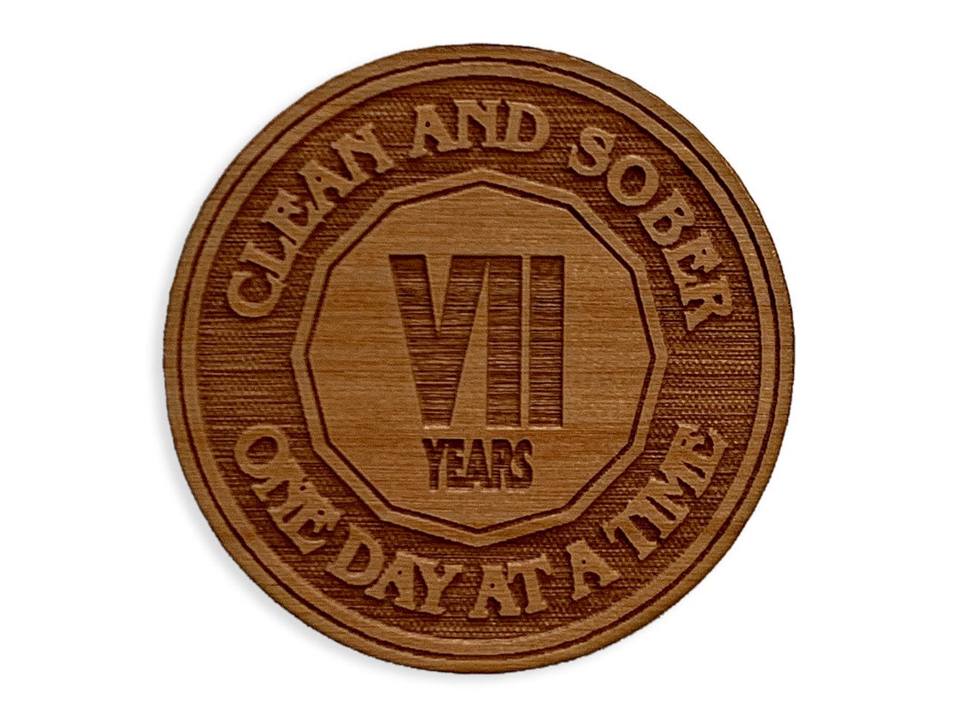 Recovery Anniversary Tokens, Clean and Sober Coin, One Day at a Time ...