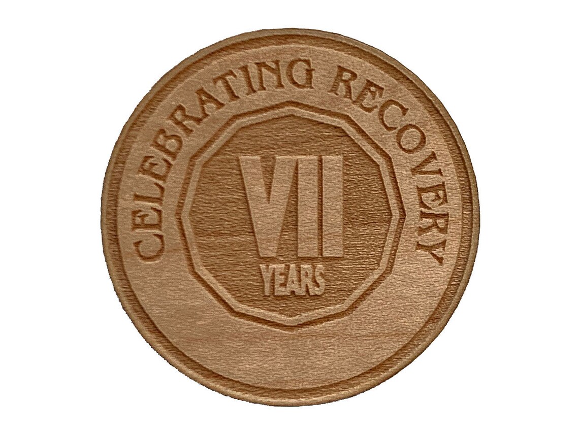 Personalized Celebrating Recovery Birthday Token Recovery - Etsy