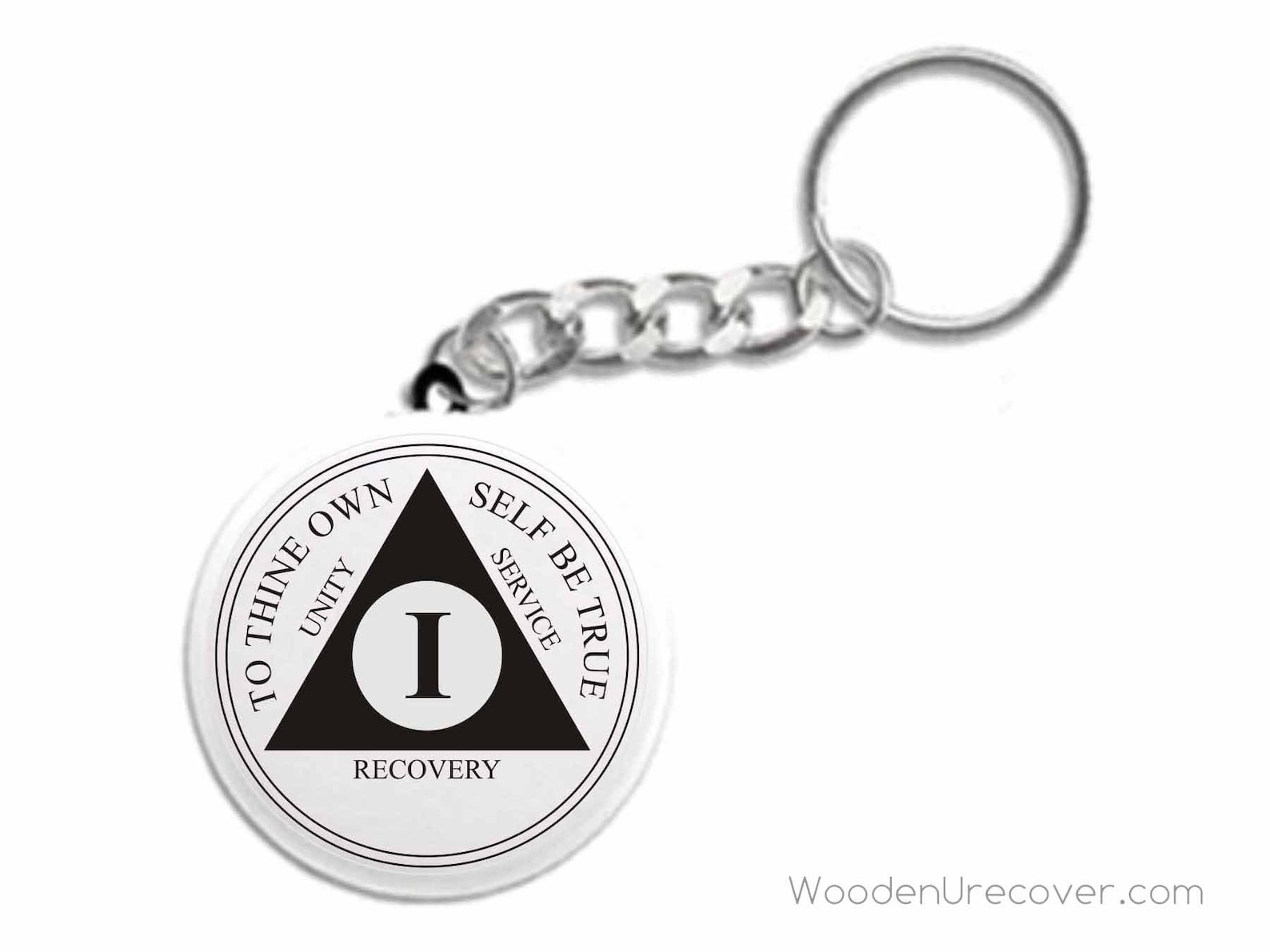AA Anniversary Key Ring Alcoholics Anonymous Button-style - Etsy